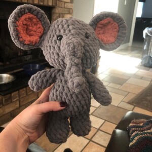 Pocket Elephant Pattern/ Amigurumi/ Tutorial/ Crochet Pattern/ Digital ...