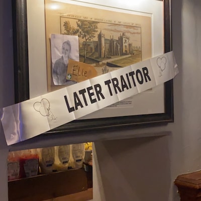 Later Traitor Leaving Banner Work Colleague Leaving Funny Sarcastic ...