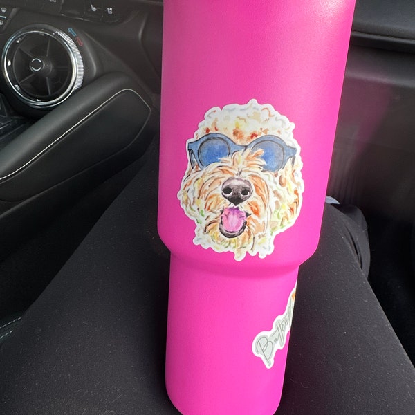 Vietnamese Coffee Vinyl Sticker, Ca Phe Sua Da Cute Coffee Stickers ...