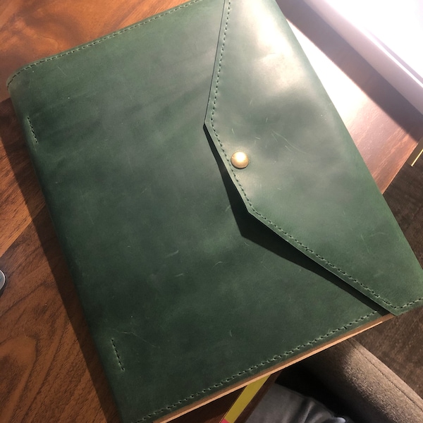 Leather Portfolio, Notepad Holder, Notebook Covers, Leather Notebook ...