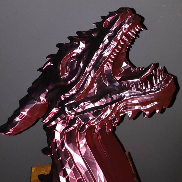 Dragon Headphones Stand, Dragon Bust, Dragon Headphone Holder, Dragon ...