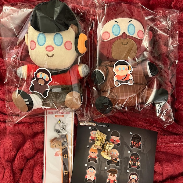 Team Fortress 2 - Spy and Scout Plushie Bundle - Etsy