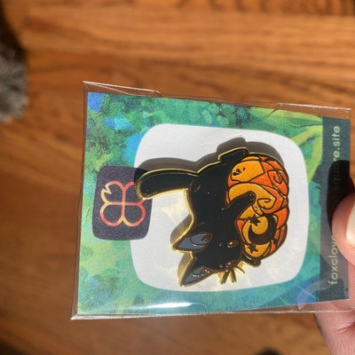 Pumpkin Cat castor Hard Enamel Pin Gold Plated Cute Gift Pin Collectors ...