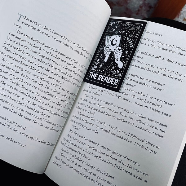 The Reader MINI Bookmark - Etsy