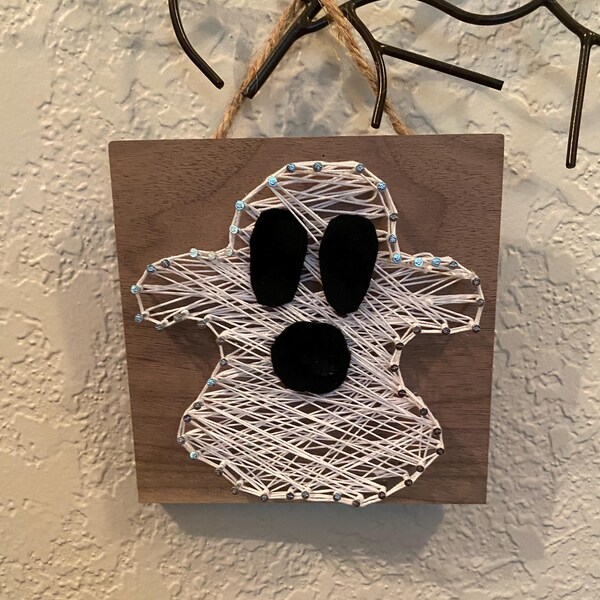 BOO String Art PATTERN | DIY Halloween Adult Art Craft Project - Etsy