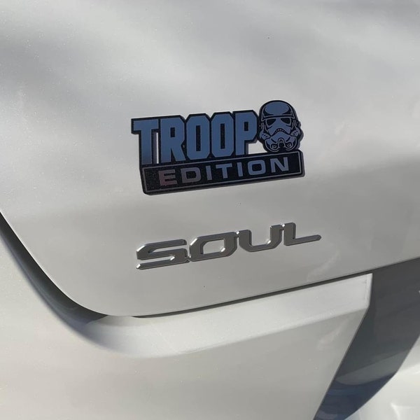 Custom TROOP EDITION Automobile Car Emblem - Etsy