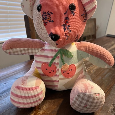 Keepsake Bear Out of Baby Clothes // Gift for Mom // Memory Bear ...