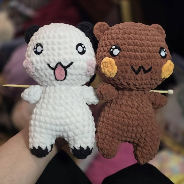 Bubu and Dudu Crochet Pattern: Amigurumi Plush Toy DIY (PDF Download ...