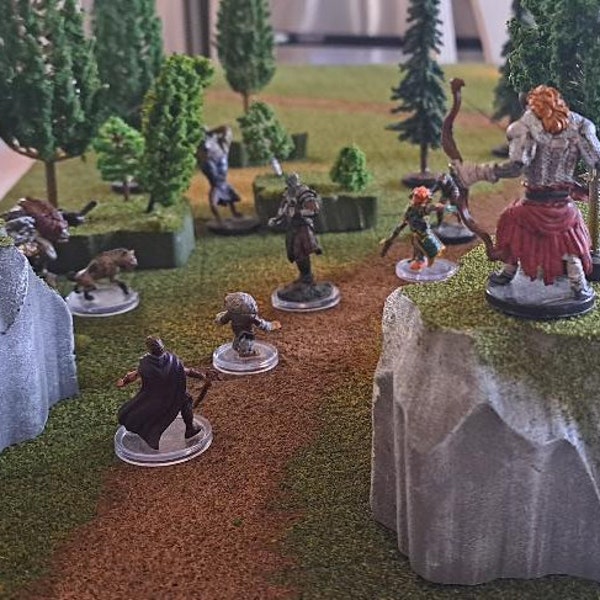 Modular Stairs and Daises- Dnd Terrain, Tabletop Terrain - Etsy