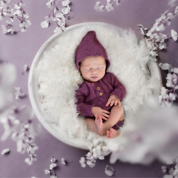 Newborn Digital Backdrop Spring Floral Backdrop Newborn Digital ...