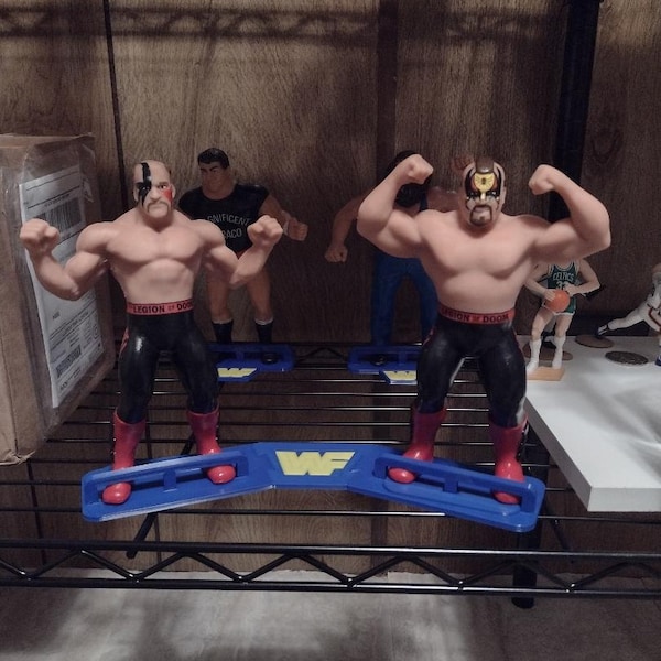 The Road Warriors Animal & Hawk LOD WWF Ljn Inspired XOX Custom Rubber ...