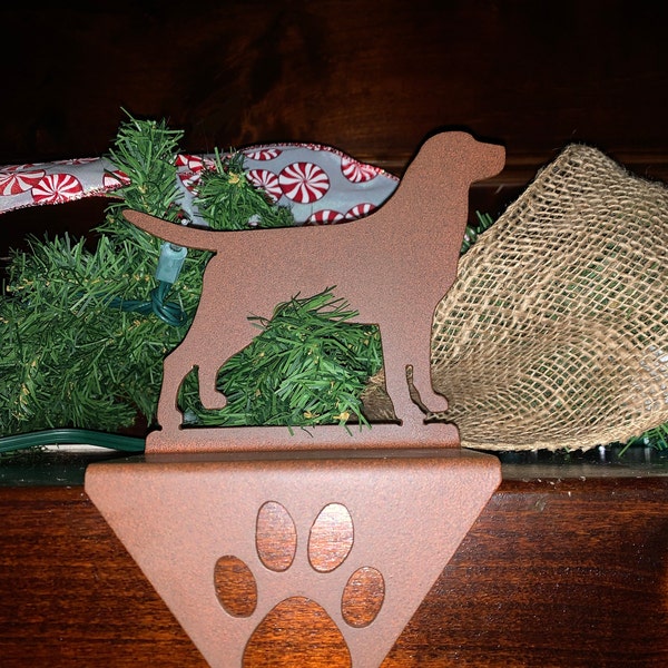 Labrador Christmas Stocking Holder - Etsy