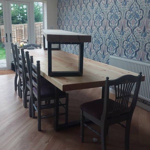 Pair of Metal Bench Legs With Back Support Industrial Look - Etsy