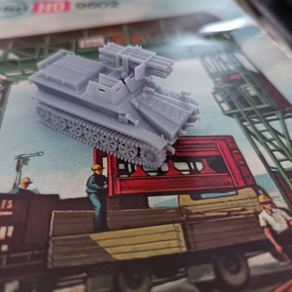 WWII ITALIAN - Breda 51 52 Coloniale Dovunque - 1/100 15mm 1/87 Ho 1/72 ...