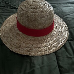 Monkey D Luffy Straw Hat One Piece Straw Hat Luffy Cosplay Hat Anime ...