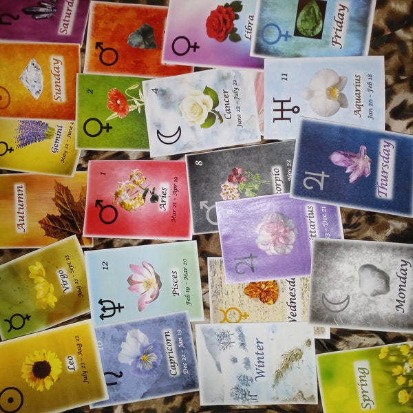 Kipper Grand Tableau Printable PDF Template and Mini Cards, Grand ...