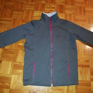 Cascade Fleece Jacket Pattern: Women's Jacket Sewing Pattern, Fleece ...