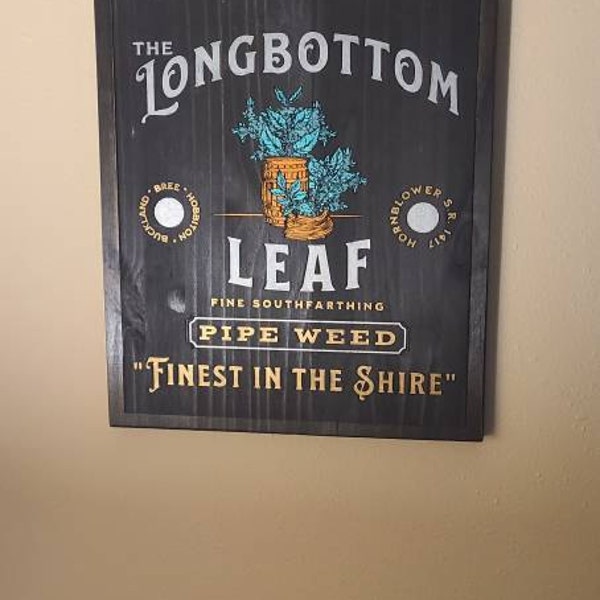 The Burrow Sign- Wizardly Fan Art! - Etsy