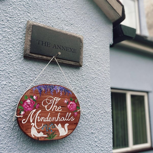 Little Bear Cave Sign, Personalised Door Name Sign, Tribal Nursery ...