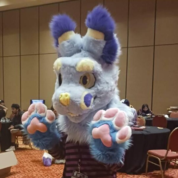 Sammy der Hund, Toony Foam Furry Fursuit Head Base für Fursuiting, Für ...