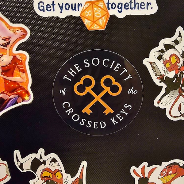 Society of the Crossed Keys Wes Anderson Grand Budapest Hotel Inspired ...