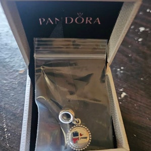 Pandora Charm Holland Windmill Bead Charm Travel Button S925 Sterling ...