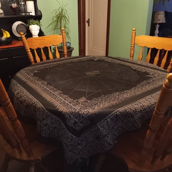 Spider and the Fly Victorian Gothic Tablecloth - Etsy