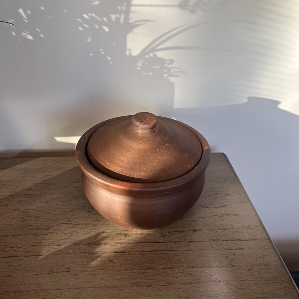 Traditionally Handmade & Wood Fired Terracotta Pan Set With Boxwood ...