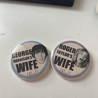 The Beatles Coquette Ribbon Bow Badges /pins/buttons - Etsy Canada