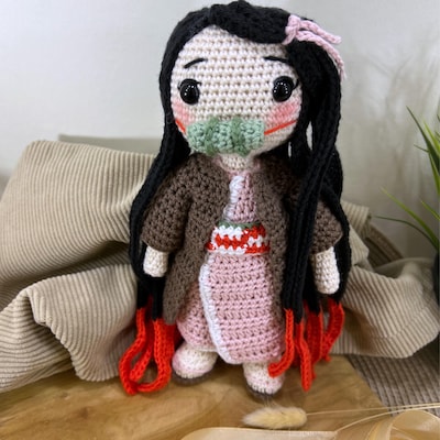 Anime Crochet Doll Pattern Amigurumi Doll Pattern Shi Bobu - Etsy