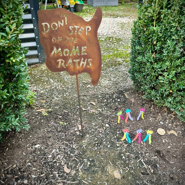 Don't Step on the Mome Raths Wall Sign Alice in Wonderland Free ...