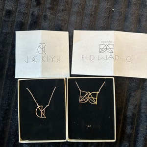 Jennifer Name Necklace Unique Design Name Logo Necklace - Etsy