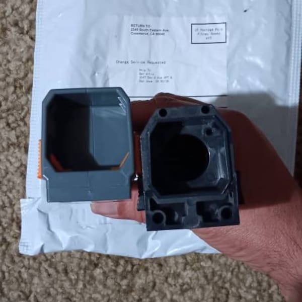 Maliang Extended Hades Barrel Top Rail 3D Printed for Nerf Hammershot ...