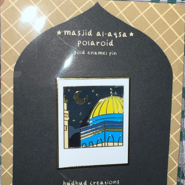 Enamel Pin-masjid Al Aqsa Enamel Pin, Muslim Pin, Masjid Enamel Pin ...