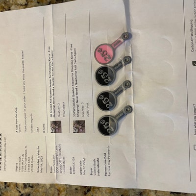 ALDI QUARTER, Quarter KEEPER, Aldi Token, 3d Printed Unique Aldi ...