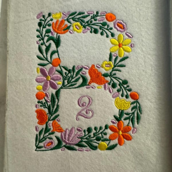 6 Sets of A-Z Alphabet Embroidery Designs, Machine Embroidery Designs ...