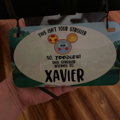 Oh Toodles Stroller Tag Sign - Etsy