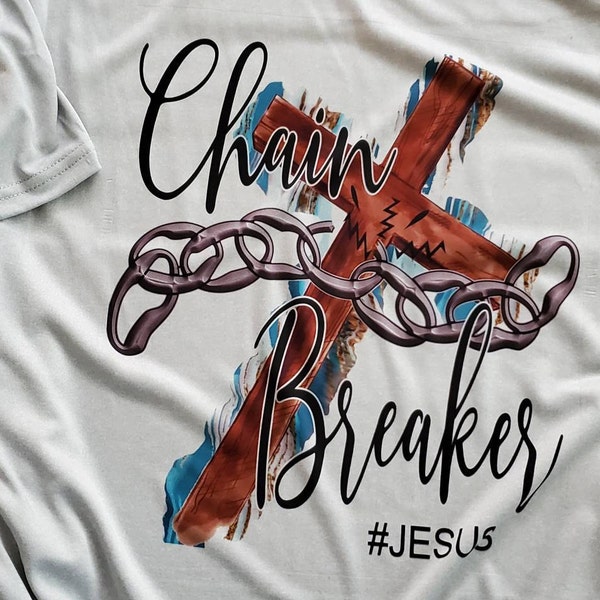 Chain Breaker With Cross, #jesus, Christian, Religious, Digital Design ...
