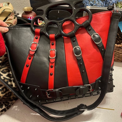 Elegant Goth Backpack Gothic Black Woman School Backpack With - Etsy