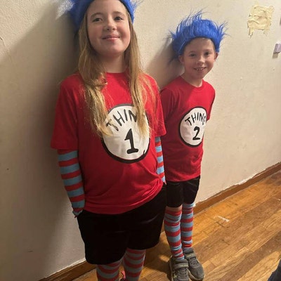 Thing 1 Thing 2 Svg Png Eps Pdf, Editable in Canva, Printable, Instant ...