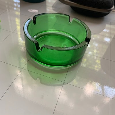 Vintage Studio Red Lava Glass Vase Handblown Cameo Style Mid-century ...