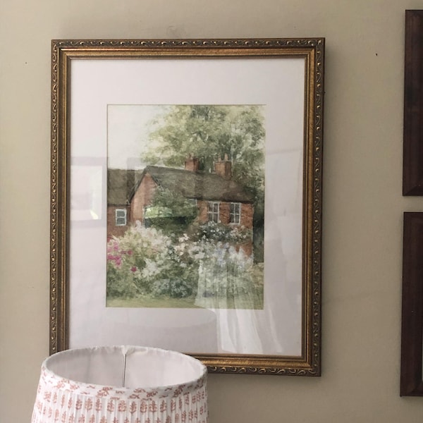 English Cottage Print - Etsy