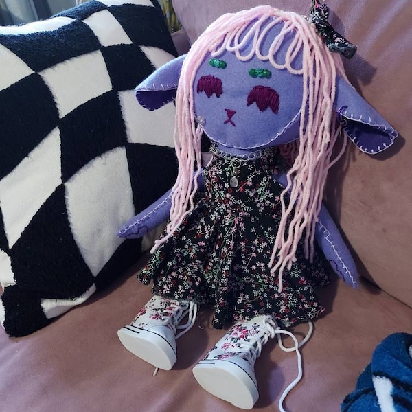 Human Doll Pattern, Small Doll Pattern, Human Plushie Pattern, Sewing ...