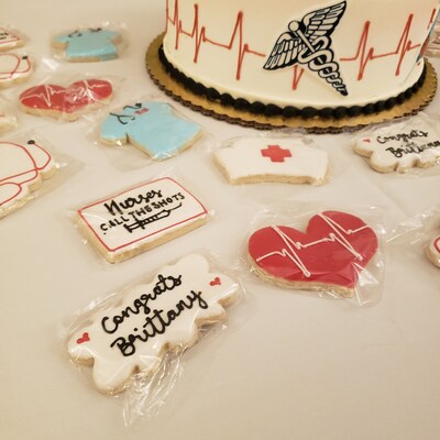 Nurse Cookies - Etsy