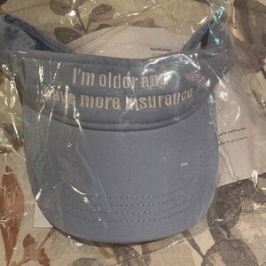 Custom Visor Hat, Custom Text, Custom Embroidery Hat, Personalized Mens ...