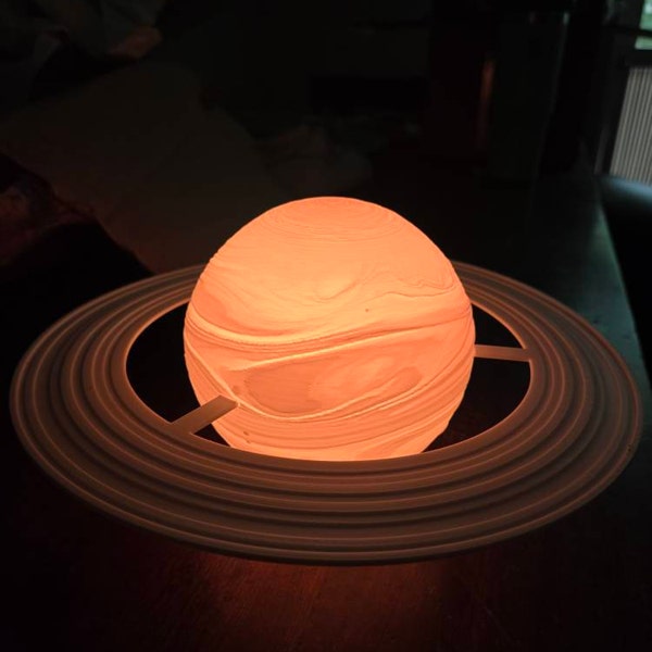 Planet Lamps With 16 Colors (real Space Data Images), Rechargeable ...