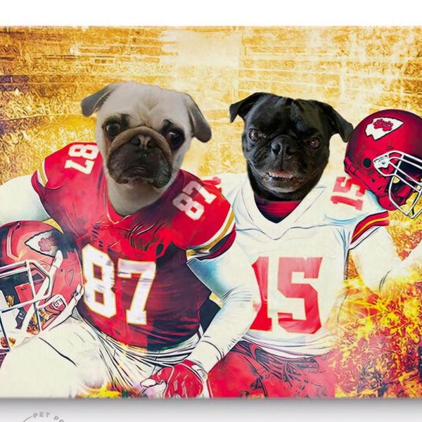 Custom Football House Divided Hearts United Door Hanger, Football Round ...