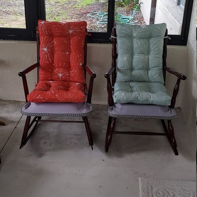 Rocking Chair Cushions / Glider Replacement Cushions / Glider Cushions ...