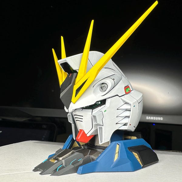 1/35 ZZ Gundam Head 3d-printed Resin Model - Etsy
