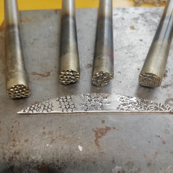 Handmade Metal Stamping Tools,chasing Repousse Metal Stamping Tool ...